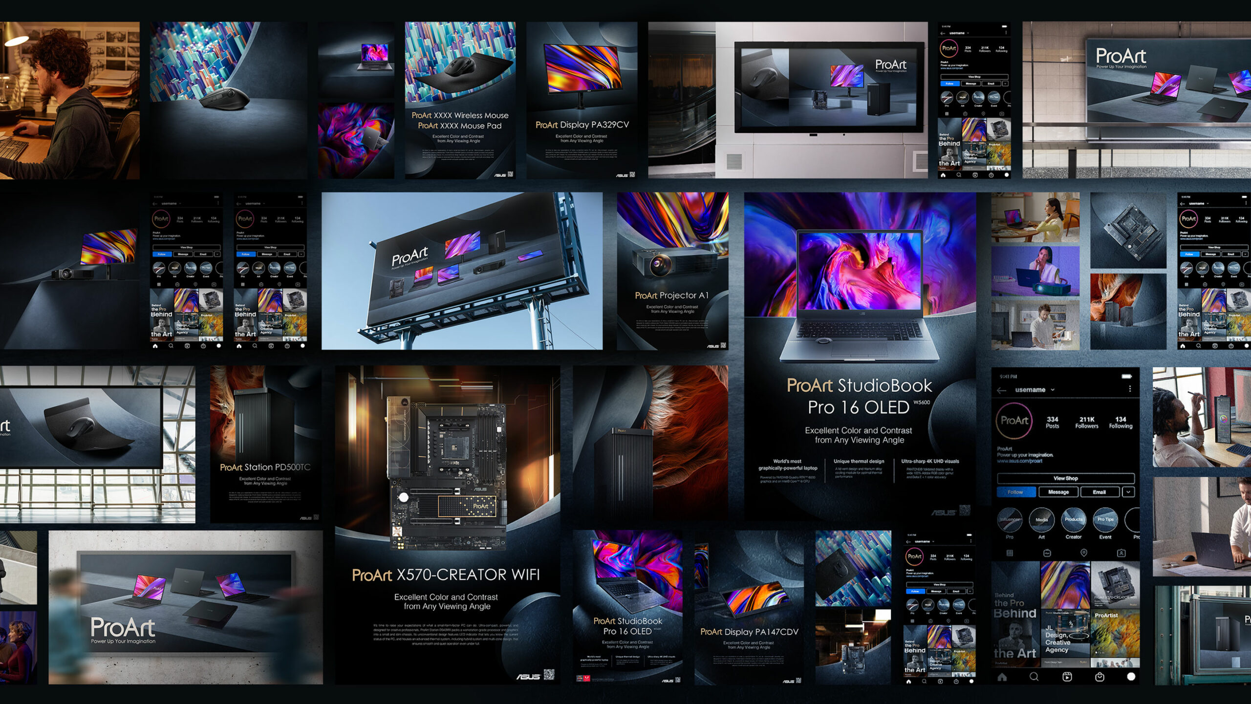 視覺識別系統｜ASUS ProArt | JL DESIGN